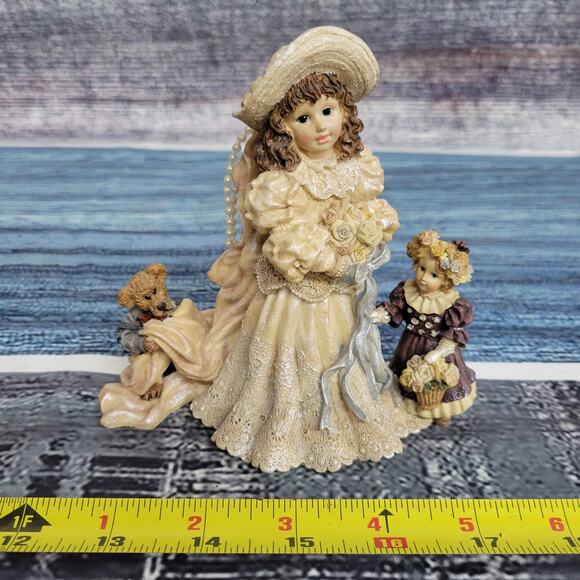 Boyds Bears | Accents | Vintage Yesterdays Child Figurine Doll Stone ...